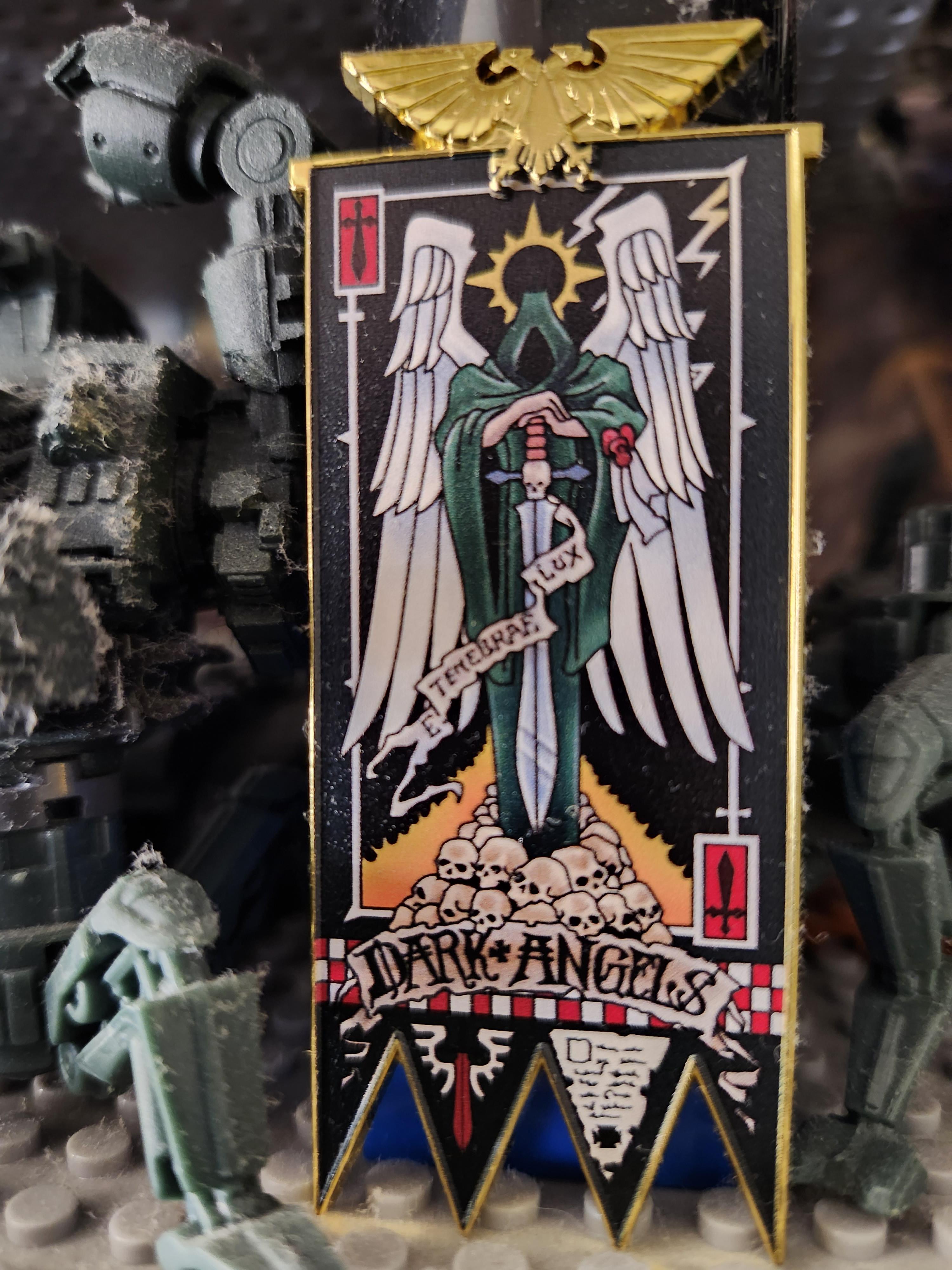 Dark Angels banner - Dark Angels banner - Gallery - DakkaDakka